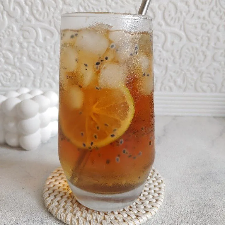 Resep Ice Tea Lemon Selasih Sederhana Rumahan Di Yummy App
