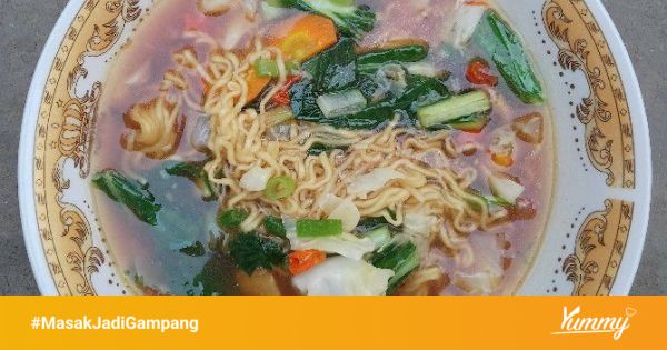 Resep Mie Nyemek Sederhana Rumahan Di Yummy App