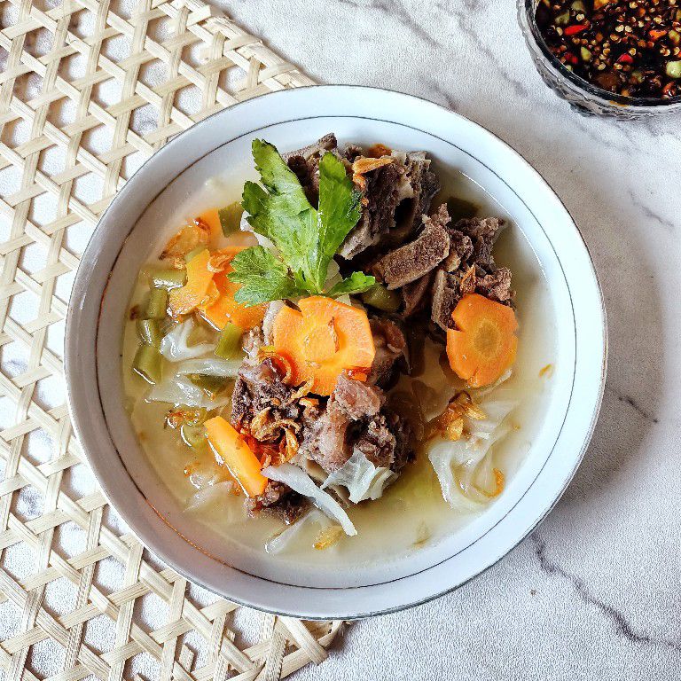 Resep Sop Balungan Sapi kuah seger Sederhana Rumahan di Yummy App