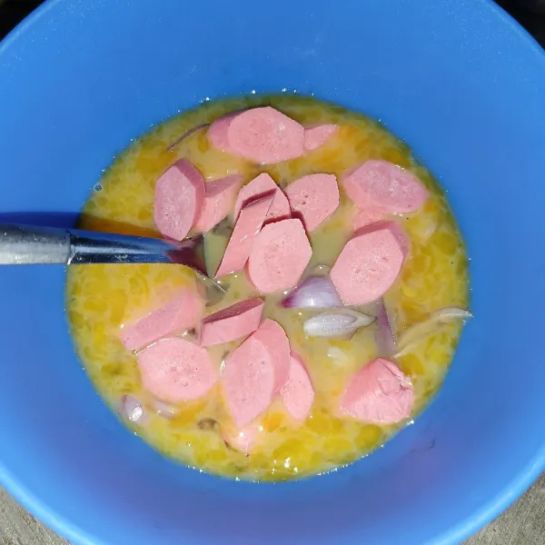 Resep Telur Dadar Sosis Sederhana Rumahan Di Yummy App