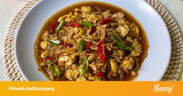 Resep Enoki Telur Masak Teriyaki Sederhana Rumahan Di Yummy App