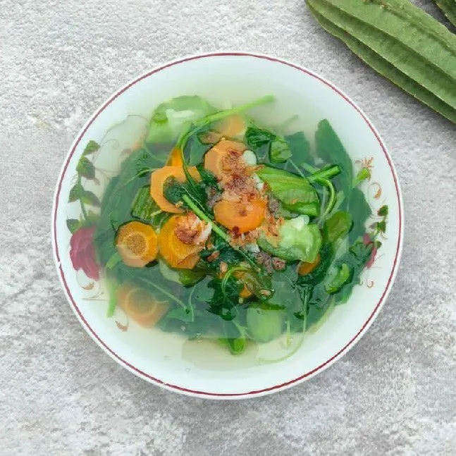 Resep Sayur Bening Bayam Gambas Wortel Sederhana Rumahan di Yummy App
