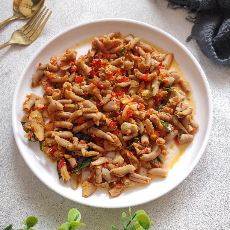 Resep Usus Ayam Bumbu Balado Sederhana Rumahan di Yummy App