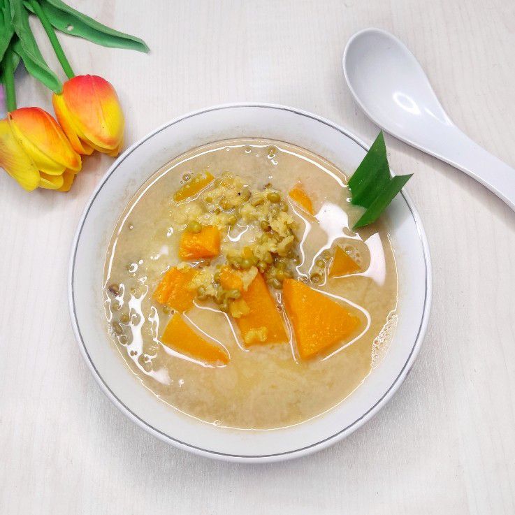 Resep Kolak Labu Kuning Kacang Hijau Sederhana Rumahan di Yummy App