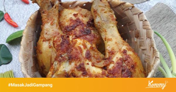 Resep Ayam Bakar Rempah Pedas Sederhana Rumahan Di Yummy App