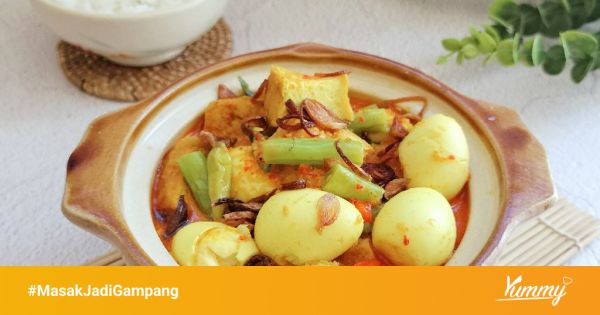 Resep Tahu Buncis Kuah Santan Sederhana Rumahan di Yummy App Resep Tahu Buncis Kuah Santan Sederhana Rumahan di Yummy App