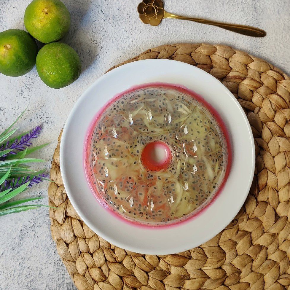 Resep Pudding Es Timun Selasih Sederhana Rumahan Di Yummy App