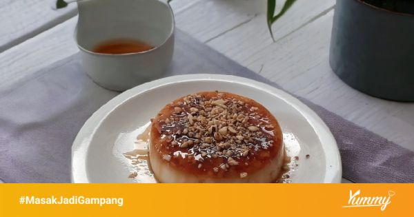 Resep Puding Susu Saus Karamel Dan Mede Sederhana Rumahan Di Yummy App
