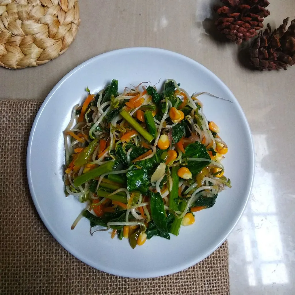 Resep Tumis Sawi Hijau Sederhana Rumahan Di Yummy App