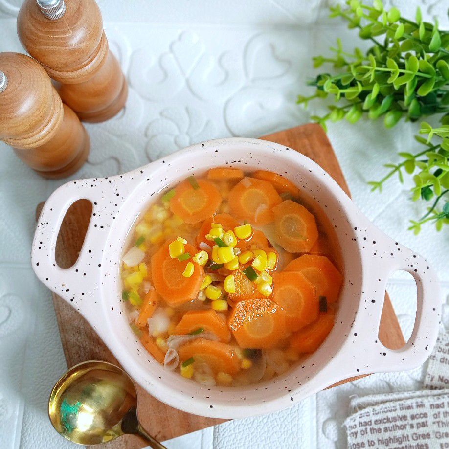 Resep Sayur Kaldu Jagung Wortel Sederhana Rumahan di Yummy App