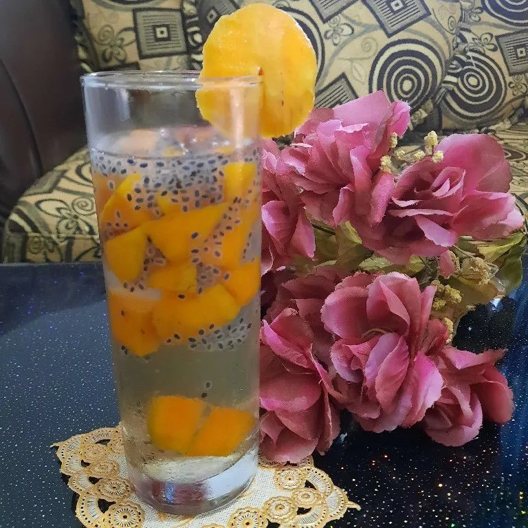 Resep Es Mangga Selasih Sederhana Rumahan Di Yummy App