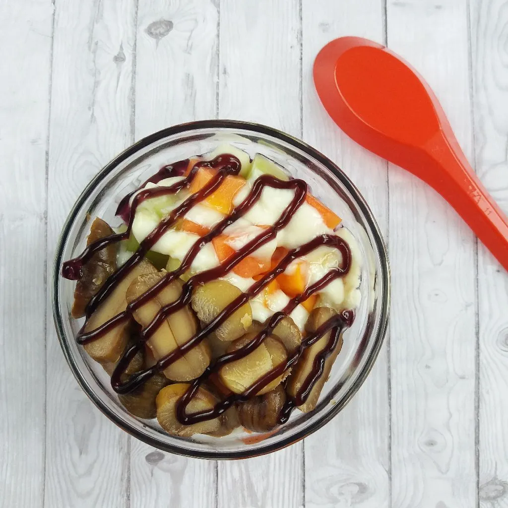 Resep Salad Pepaya Melon Sederhana Rumahan Di Yummy App