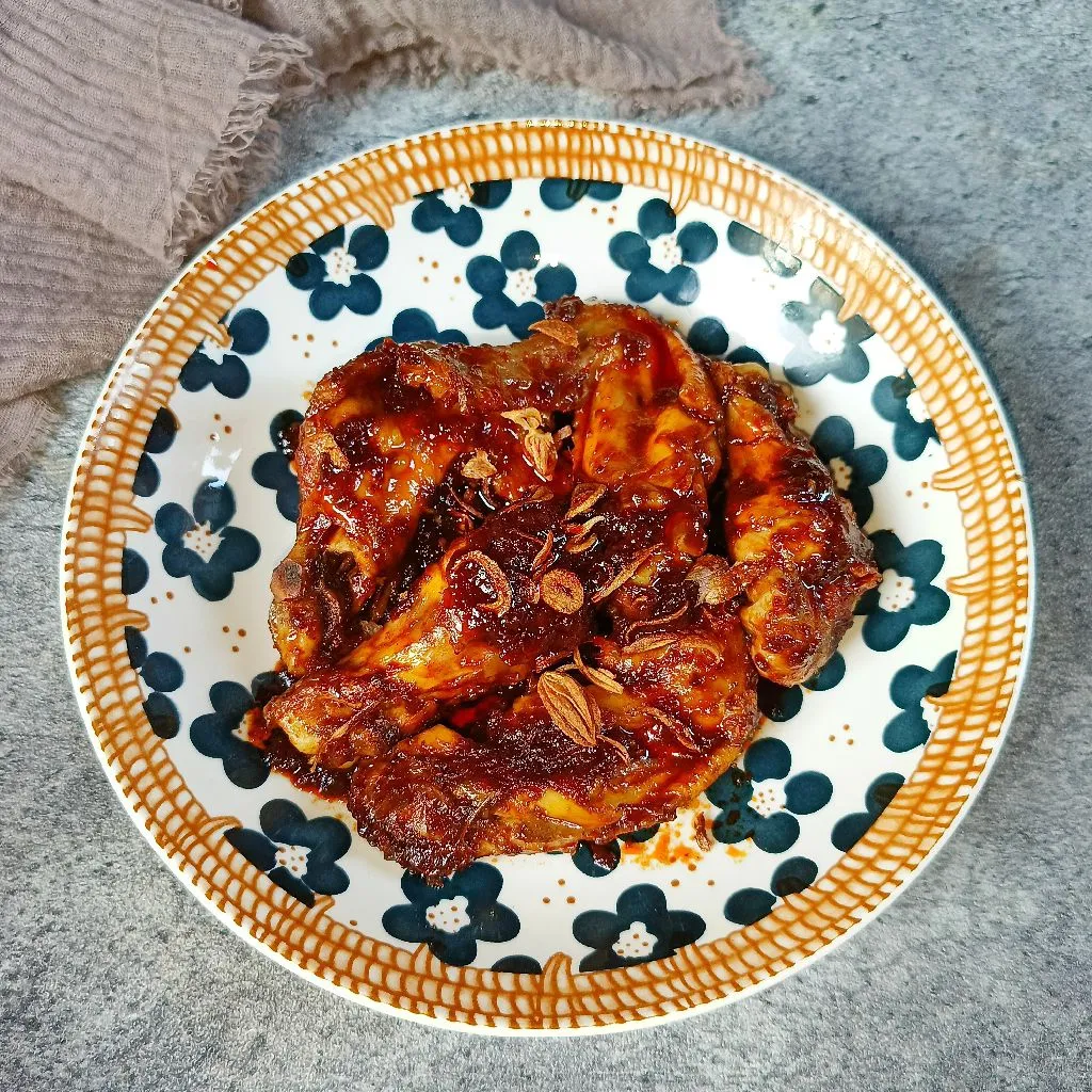 Resep Sayap Ayam Kecap Bumbu Merah Sederhana Rumahan Di Yummy App