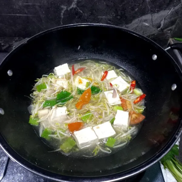 Resep Sayur Touge Tahu Sederhana Rumahan di Yummy App