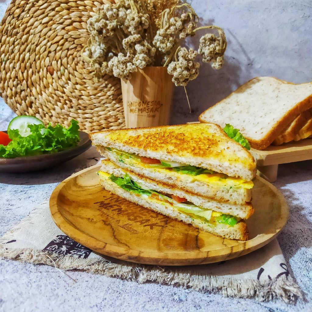 Resep Sandwich Roti Gandum Sederhana Rumahan di Yummy App