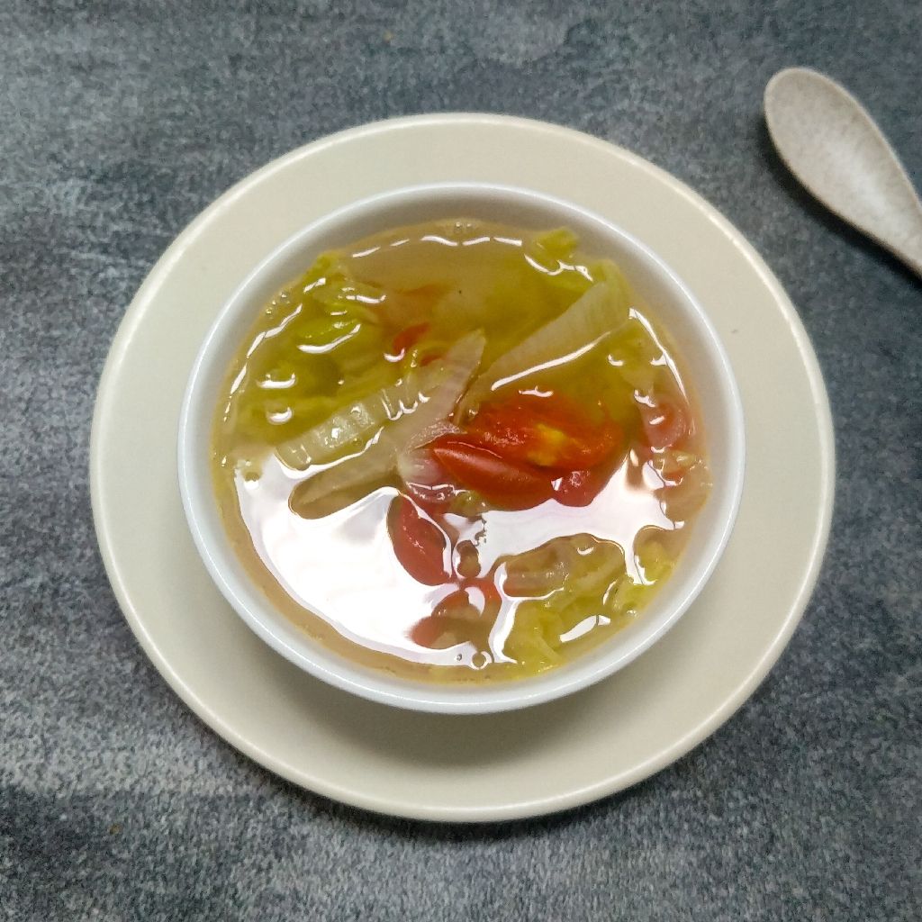 Resep Sayur Sawi Putih Tomat Kaldu Sapi Sederhana Rumahan di Yummy App