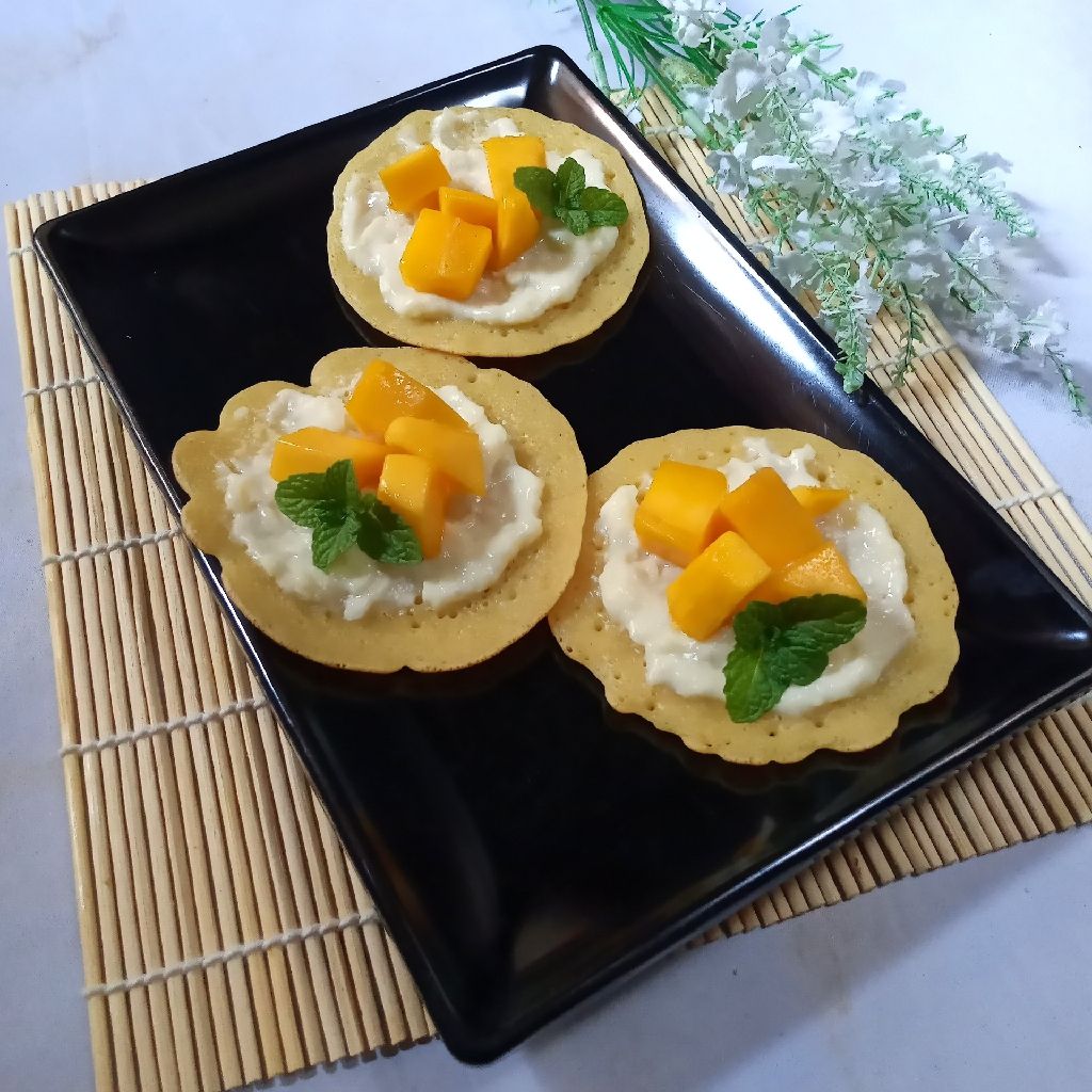 Resep Pancake Toping Mangga Sederhana Rumahan di Yummy App
