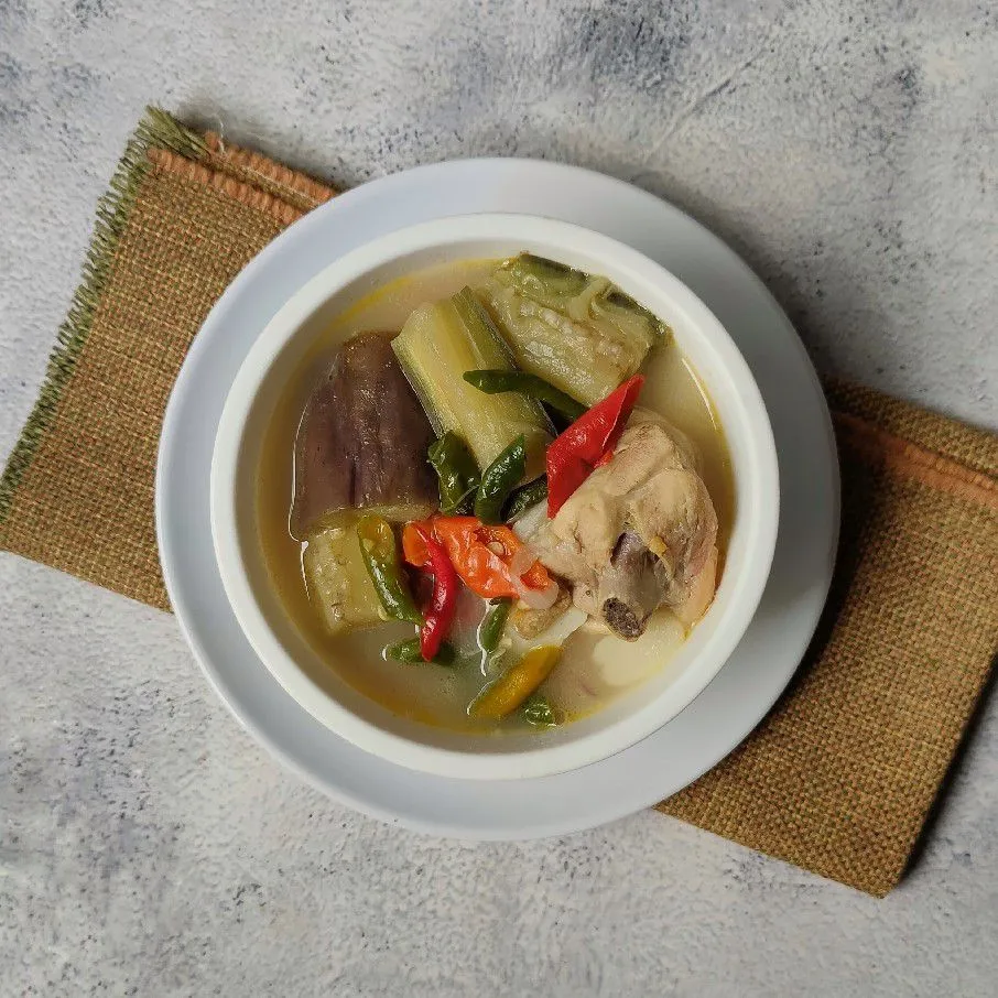 Resep Lodeh Ayam Terong Pedas Sederhana Rumahan Di Yummy App