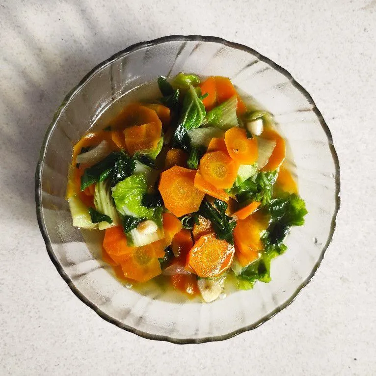 Resep Tumis Sawi Putih Wortel Sederhana Rumahan Di Yummy App