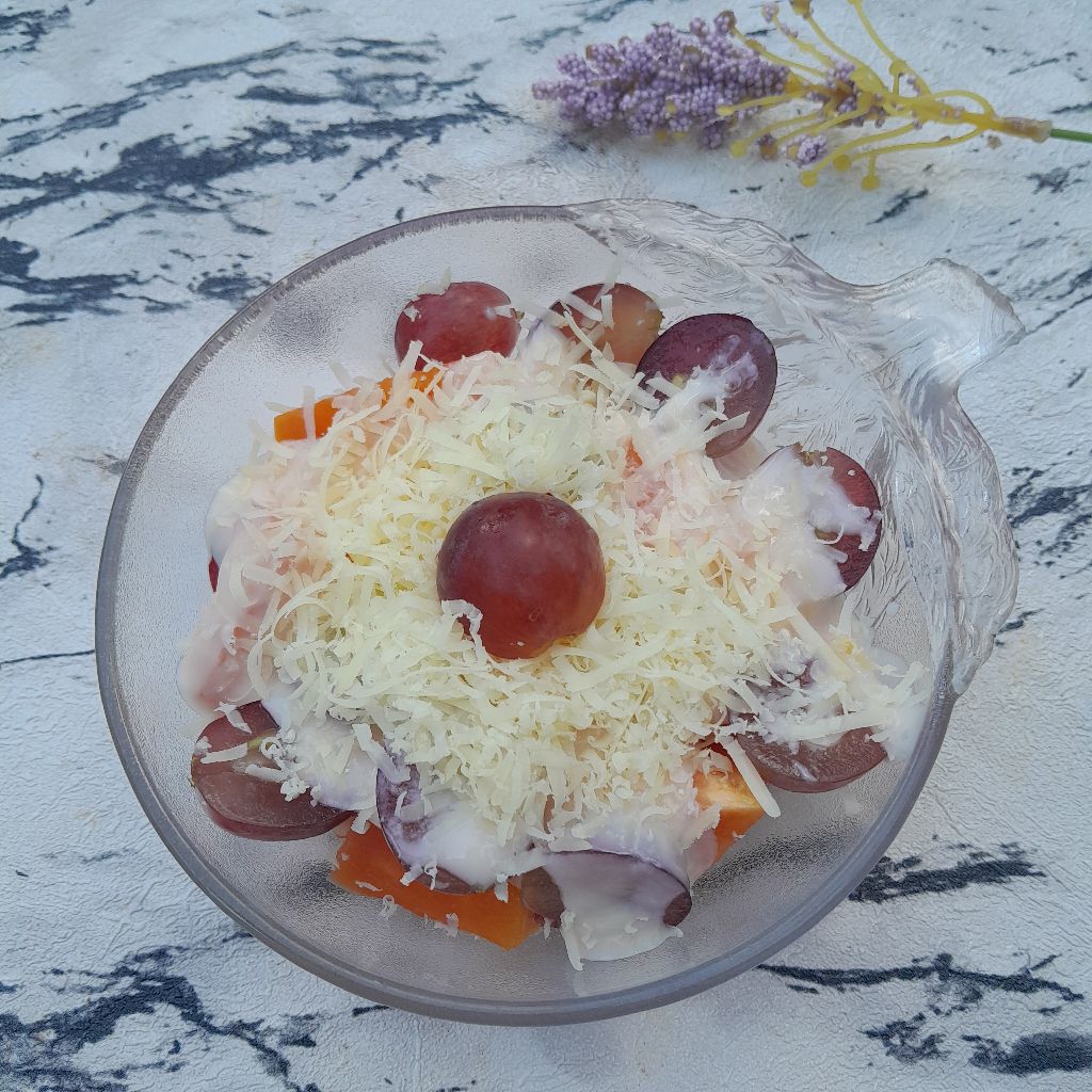 Resep Salad Anggur Pepaya Sederhana Rumahan di Yummy App