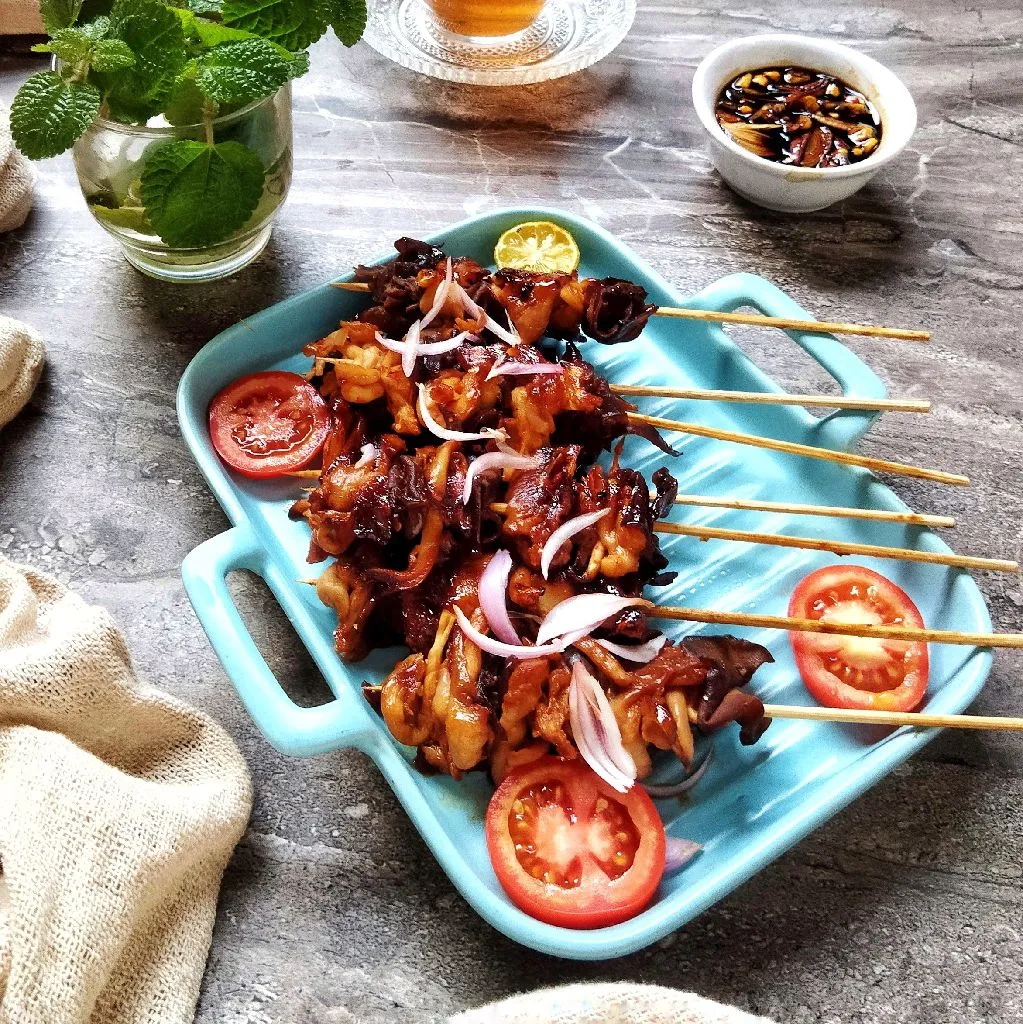 Resep Sate Jamur Tiram Kuping Sederhana Rumahan di Yummy App