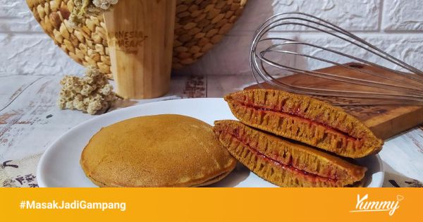 Resep Dorayaki Moka Strawberry Sederhana Rumahan Di Yummy App
