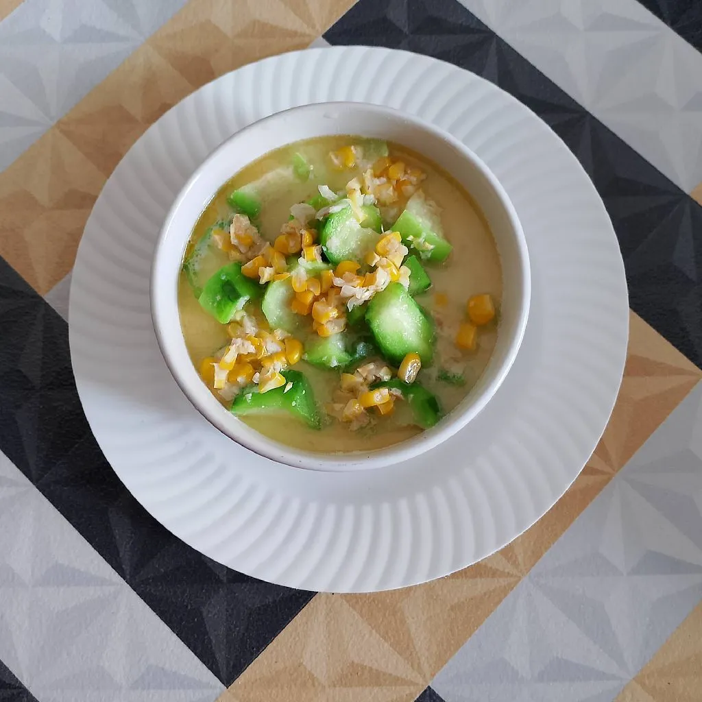 Resep Gambas Jagung Masak Santan Sederhana Rumahan Di Yummy App