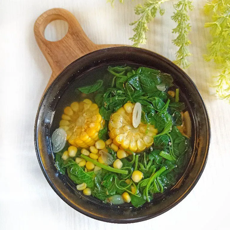 Resep Sayur Bening Bayam Jagung Sederhana Rumahan Di Yummy App