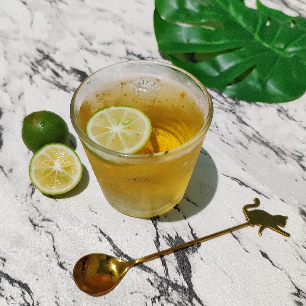 Resep Iced Lime Tea Sparkling Sederhana Rumahan di Yummy App