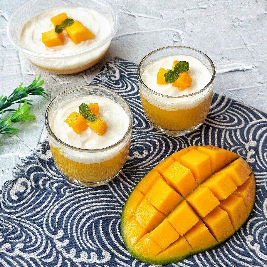 Resep Manggo Puding Sederhana Rumahan di Yummy App