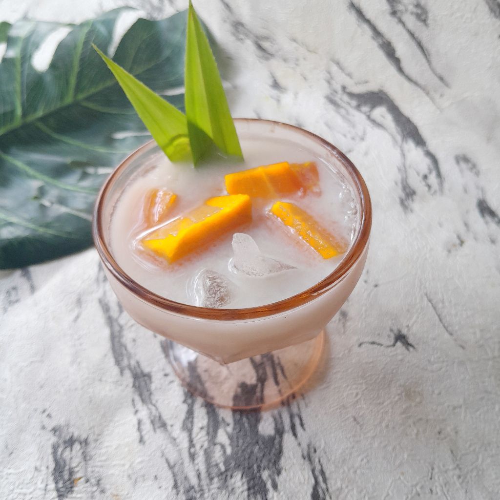 Resep Es Pepaya Santan Sederhana Rumahan di Yummy App