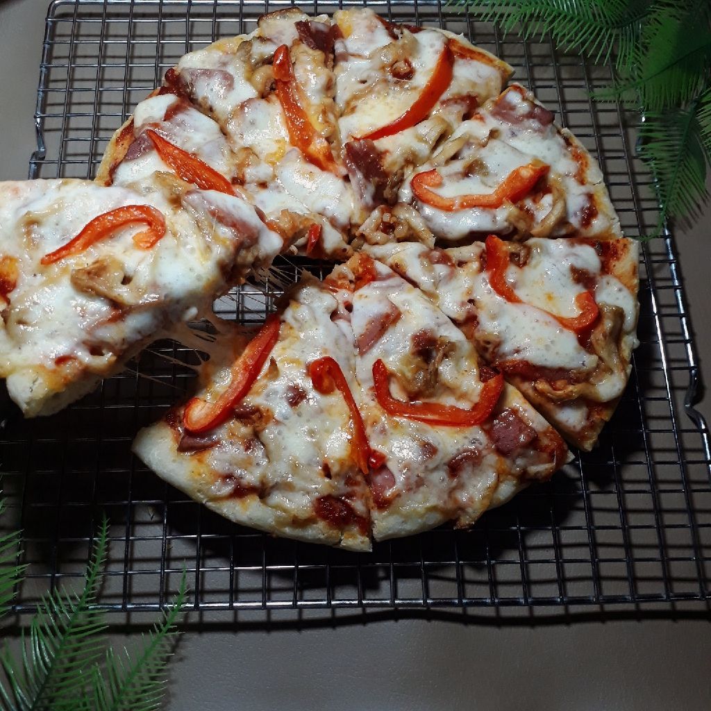 Resep Pizza Jamur Burger Sederhana Rumahan di Yummy App