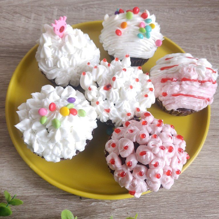 Resep Cupcake Double Chocolate Sederhana Rumahan di Yummy App