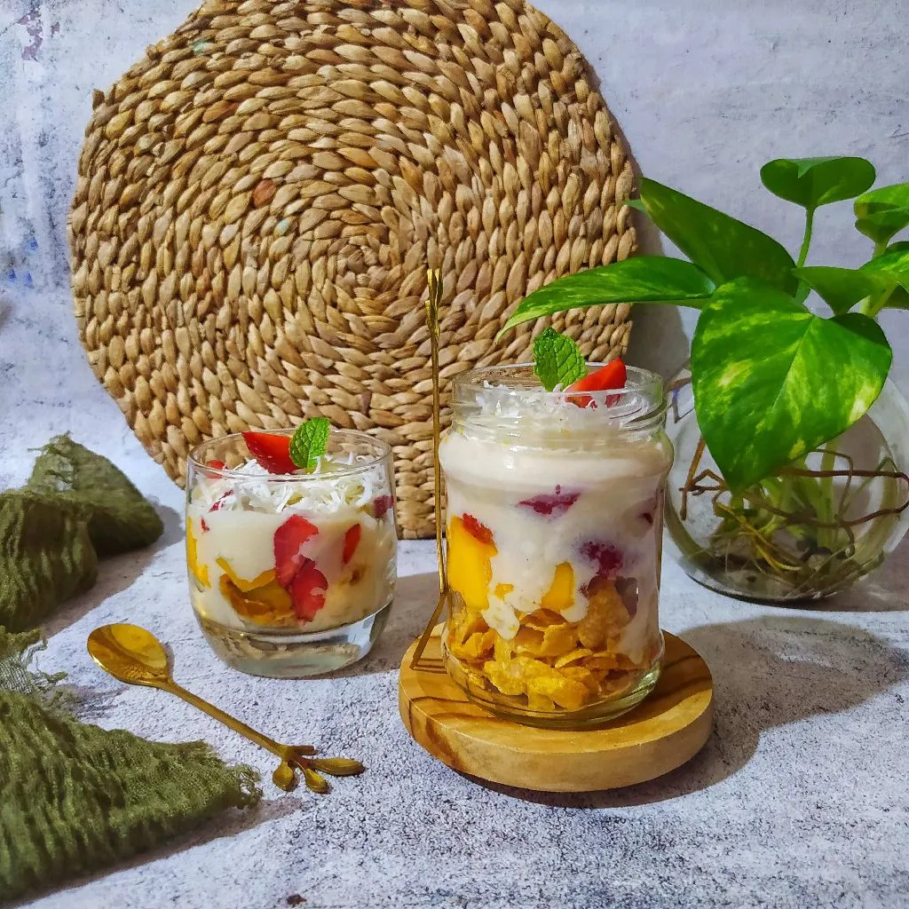 Resep Cereal Mangoberry Yogurt Sederhana Rumahan di Yummy App