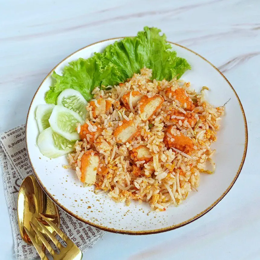 Resep Nasi Goreng Nugget Tauge Pedas Sederhana Rumahan di Yummy App