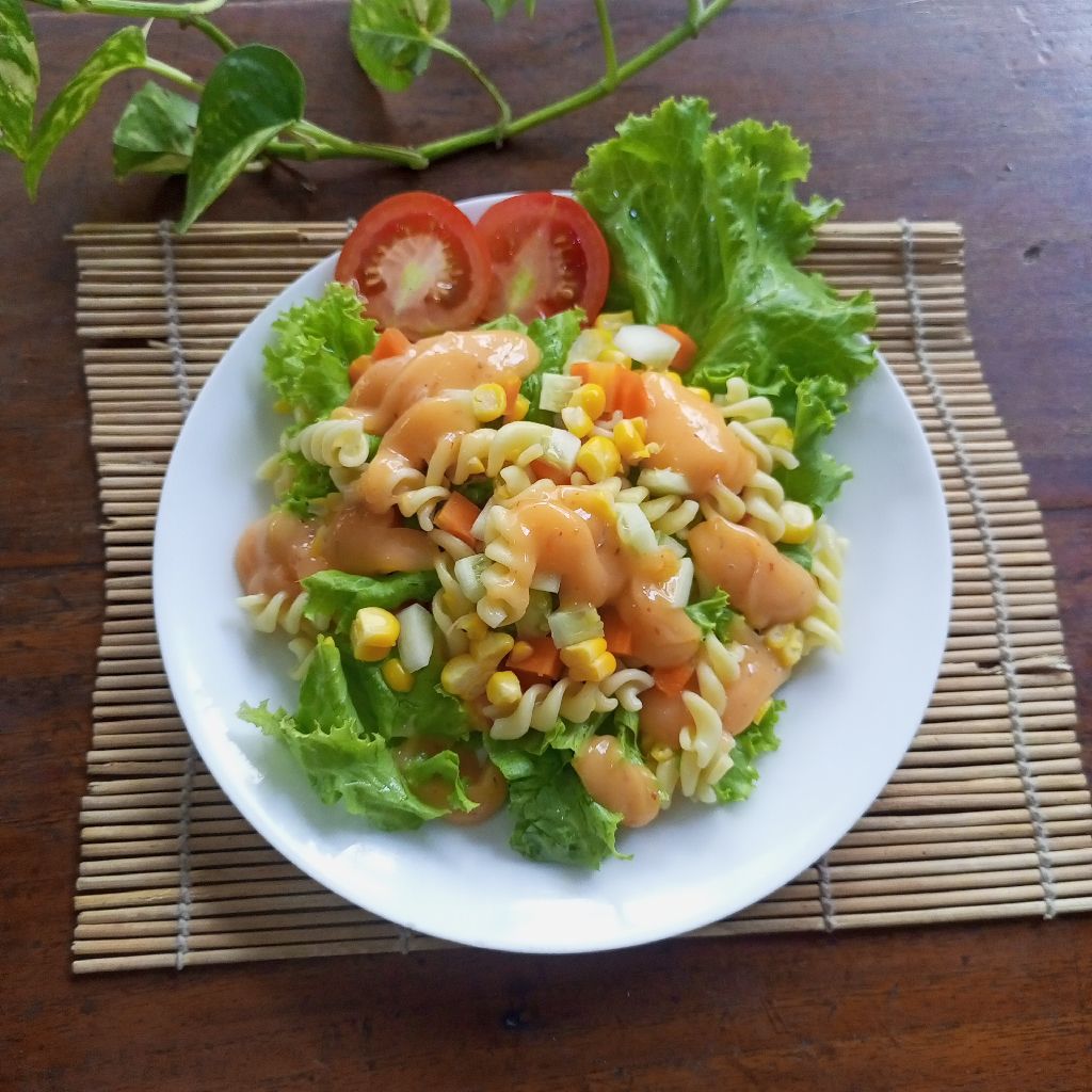 Resep Salad Makaroni Sederhana Rumahan di Yummy App