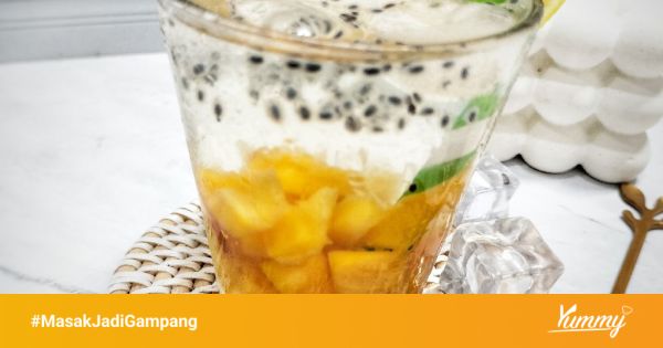 Resep Es Nangka Biji Selasih Sederhana Rumahan Di Yummy App