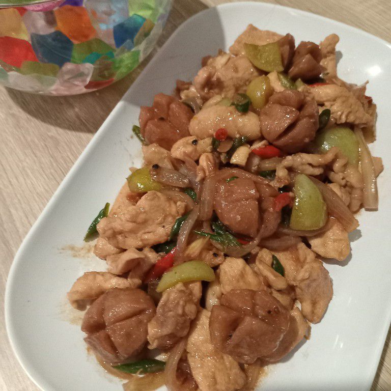 Resep Ayam Bakso Lada Hitam Sederhana Rumahan di Yummy App