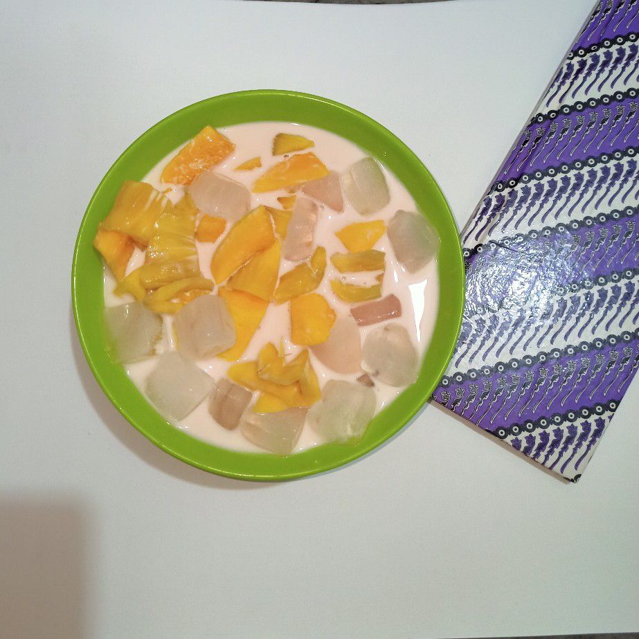 Resep Es Buah Mangga Dan Nangka Sederhana Rumahan di Yummy App