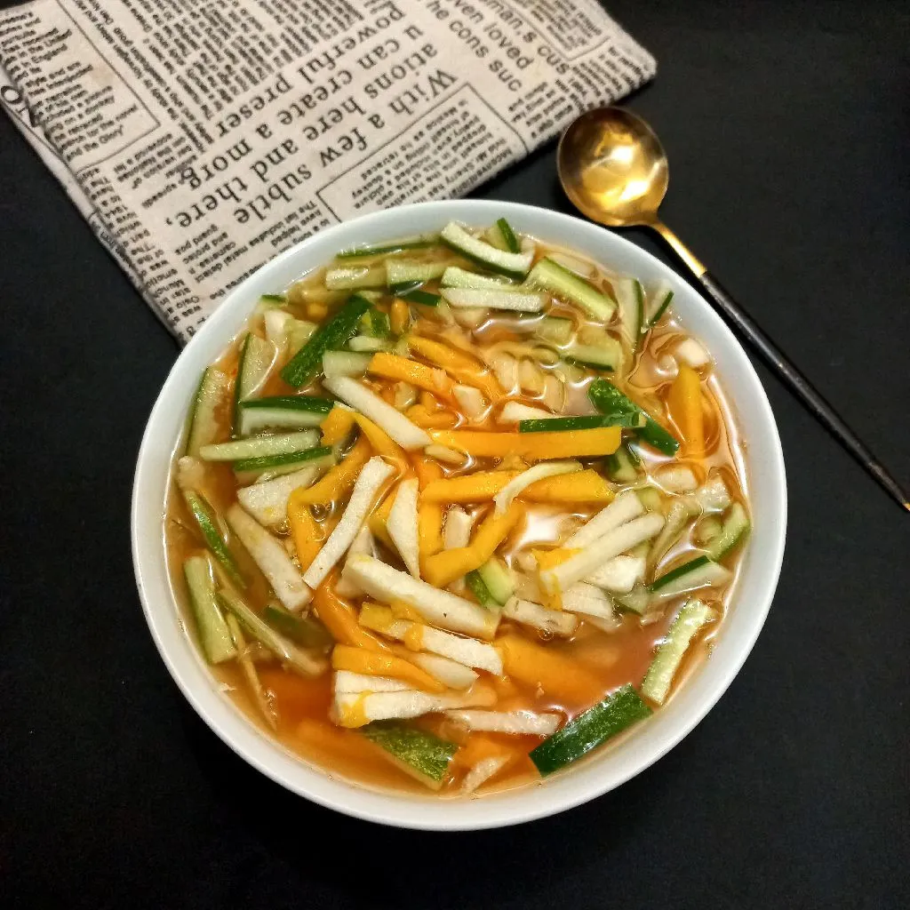 Resep Asinan Mangga Timun dan Bengkuang Sederhana Rumahan di Yummy App Resep Asinan Mangga Timun dan Bengkuang Sederhana Rumahan di Yummy App