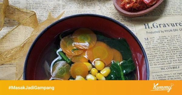Resep Sayur Bening Bayam Sederhana Rumahan Di Yummy App