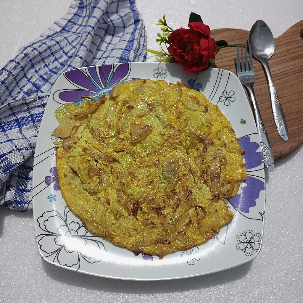 Resep Dadar Telur Bawang Bombay Sederhana Rumahan Di Yummy App