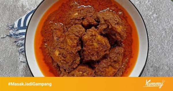 Resep Rendang Ayam Sederhana Rumahan Di Yummy App