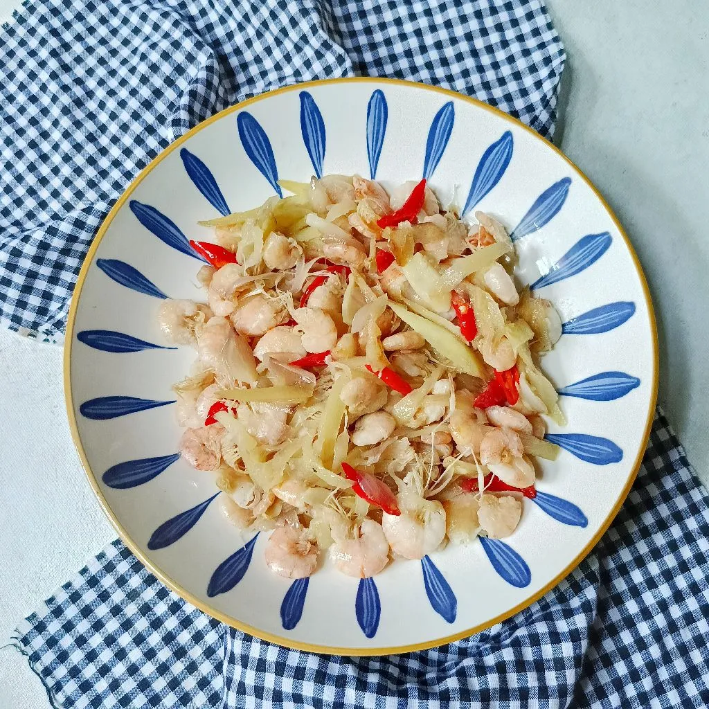 Resep Tumis Udang Mangga Muda Sederhana Rumahan di Yummy App