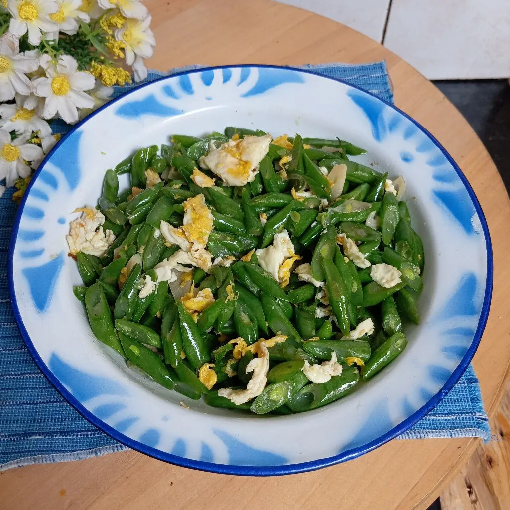 Resep Tumis Buncis Telur Sederhana Rumahan di Yummy App