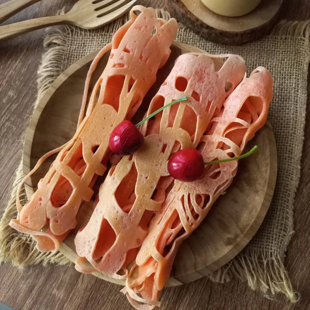 Resep Roti Jala Stroberi Sederhana Rumahan di Yummy App