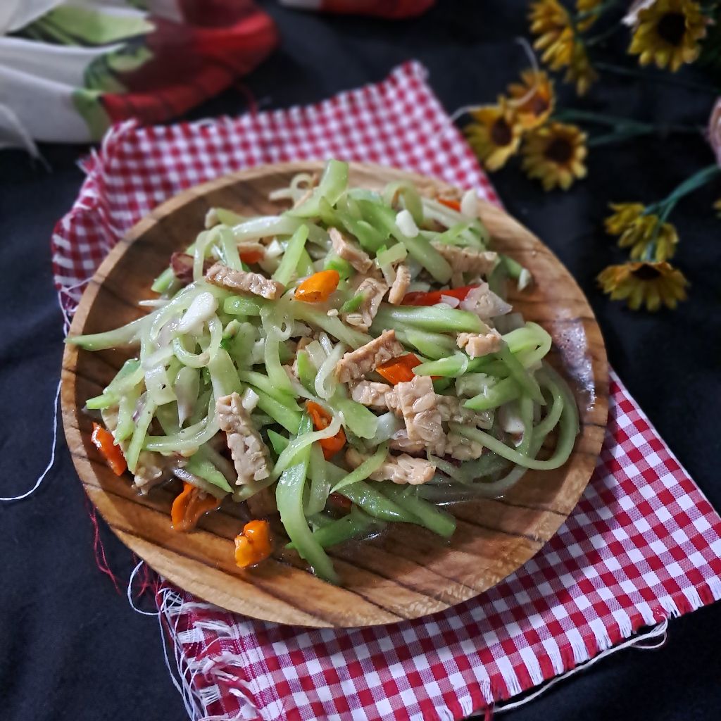 Resep Tumis Manisah tempe (Labu siam) Sederhana Rumahan di Yummy App