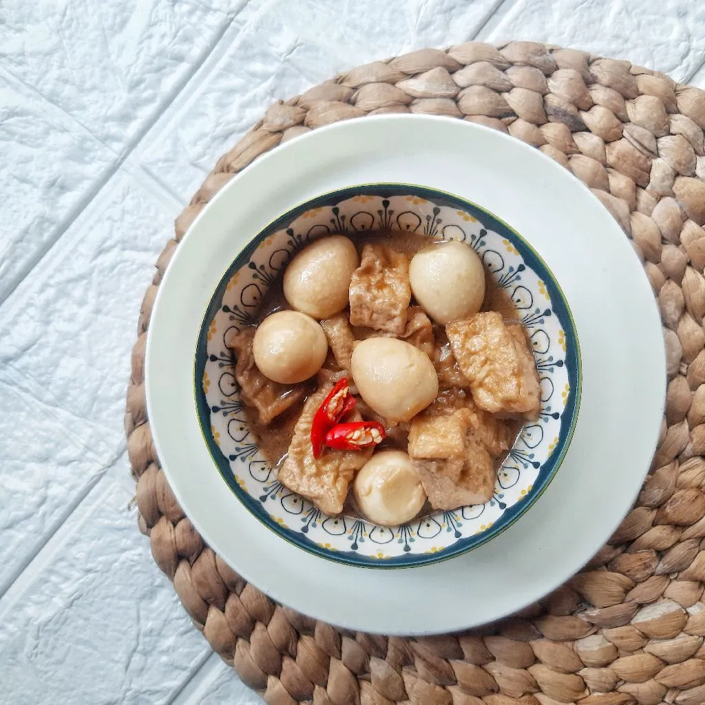 Resep Tahu Telur Puyuh Santan Kecap Sederhana Rumahan Di Yummy App
