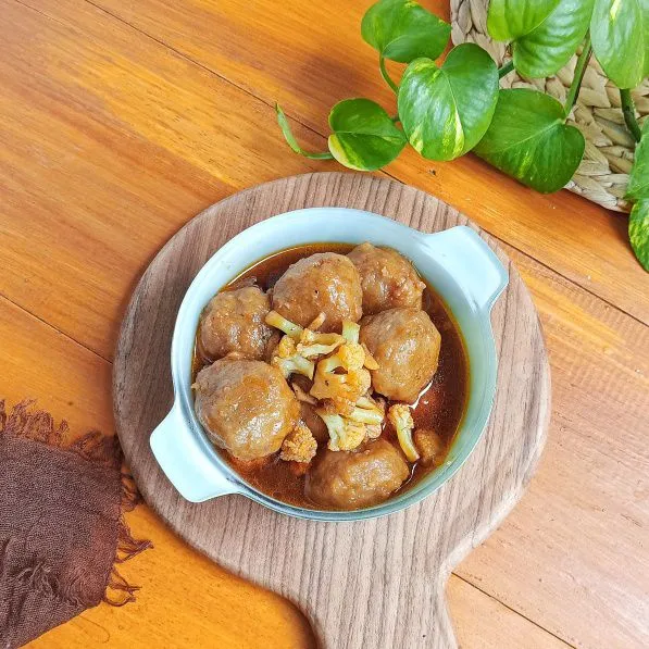 Resep Bakso Kembang Kol Bumbu Kecap Pala Sederhana Rumahan Di Yummy App