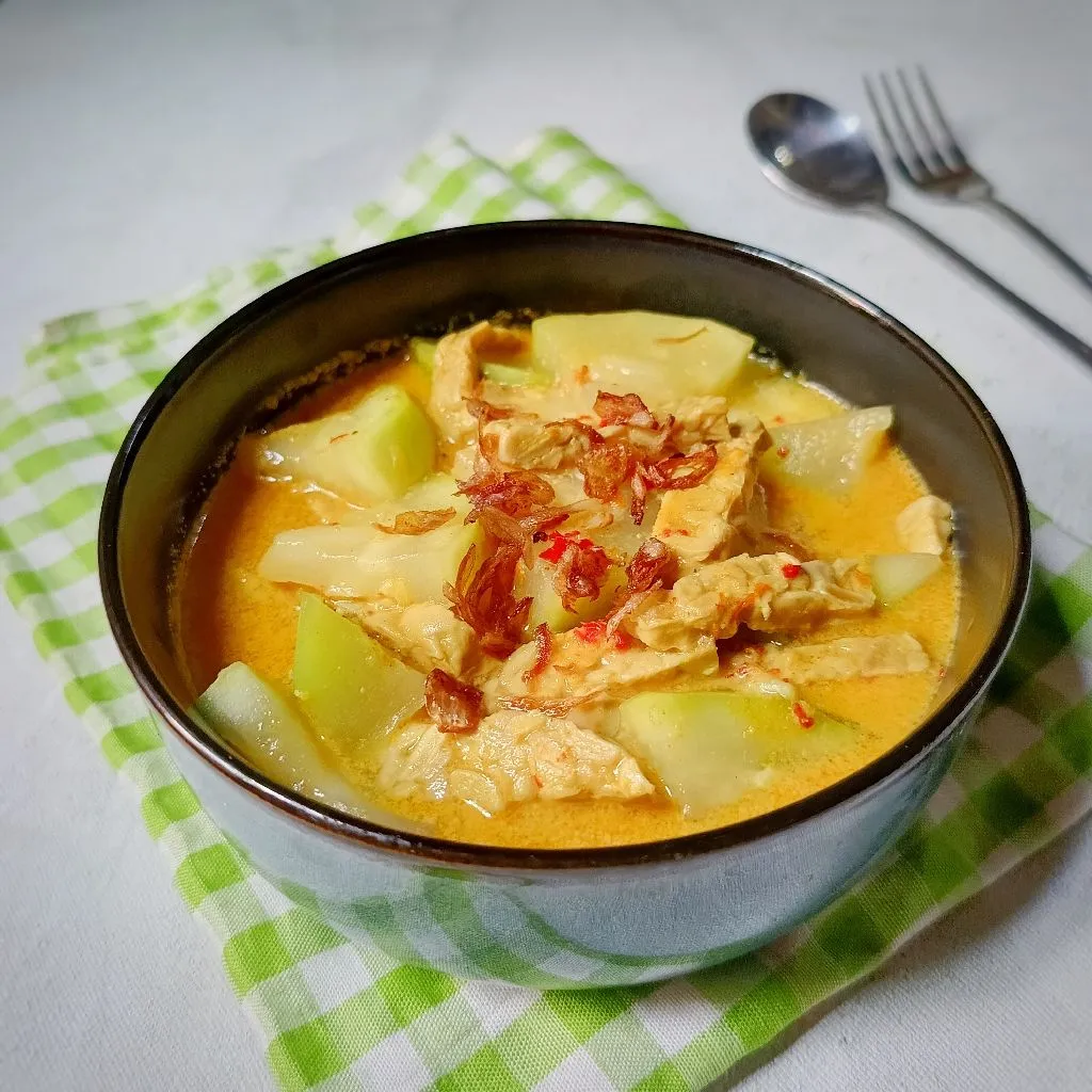 Resep Lodeh Labu Air Tempe Sederhana Rumahan di Yummy App